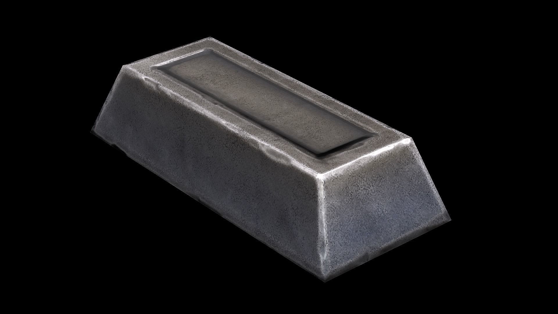 3D model Steel Ingot VR / AR / low-poly | CGTrader