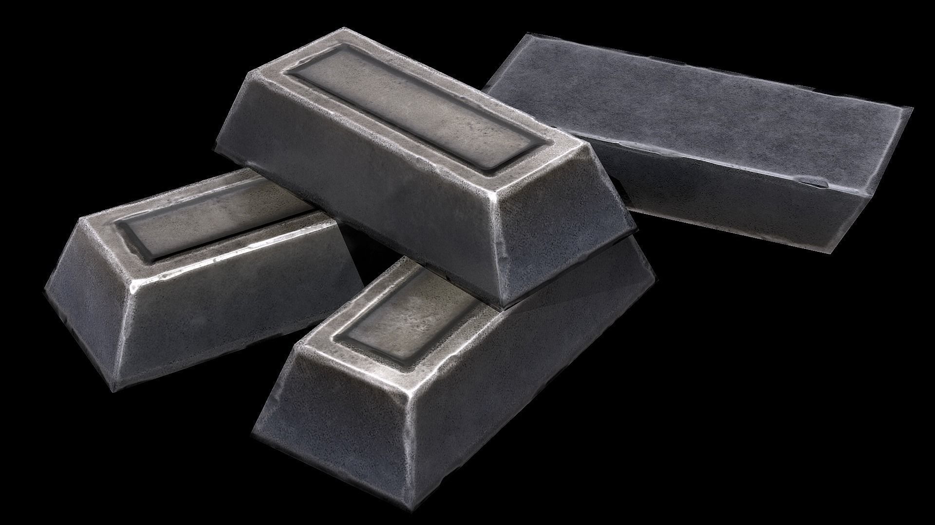 3D model Steel Ingot VR / AR / low-poly | CGTrader