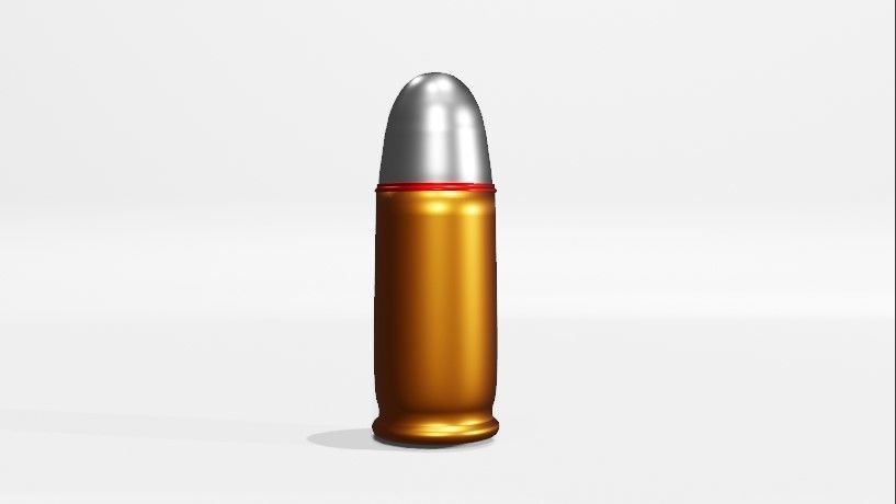 9mm bullet free 3D model | CGTrader