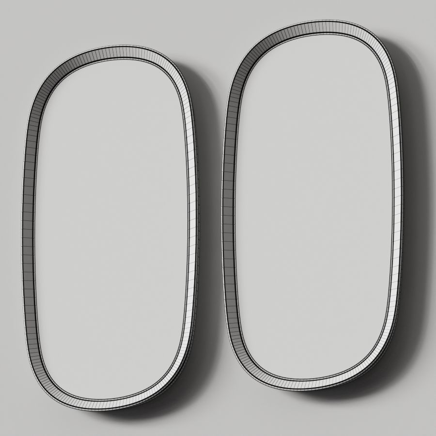 Madison Mirror by BB Italia 3D model | CGTrader