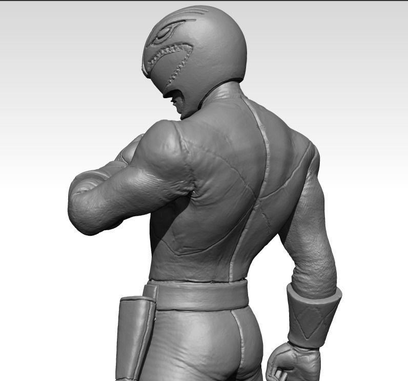 Red Ranger - Mighty Morphin Power Rangers 3D model 3D printable | CGTrader
