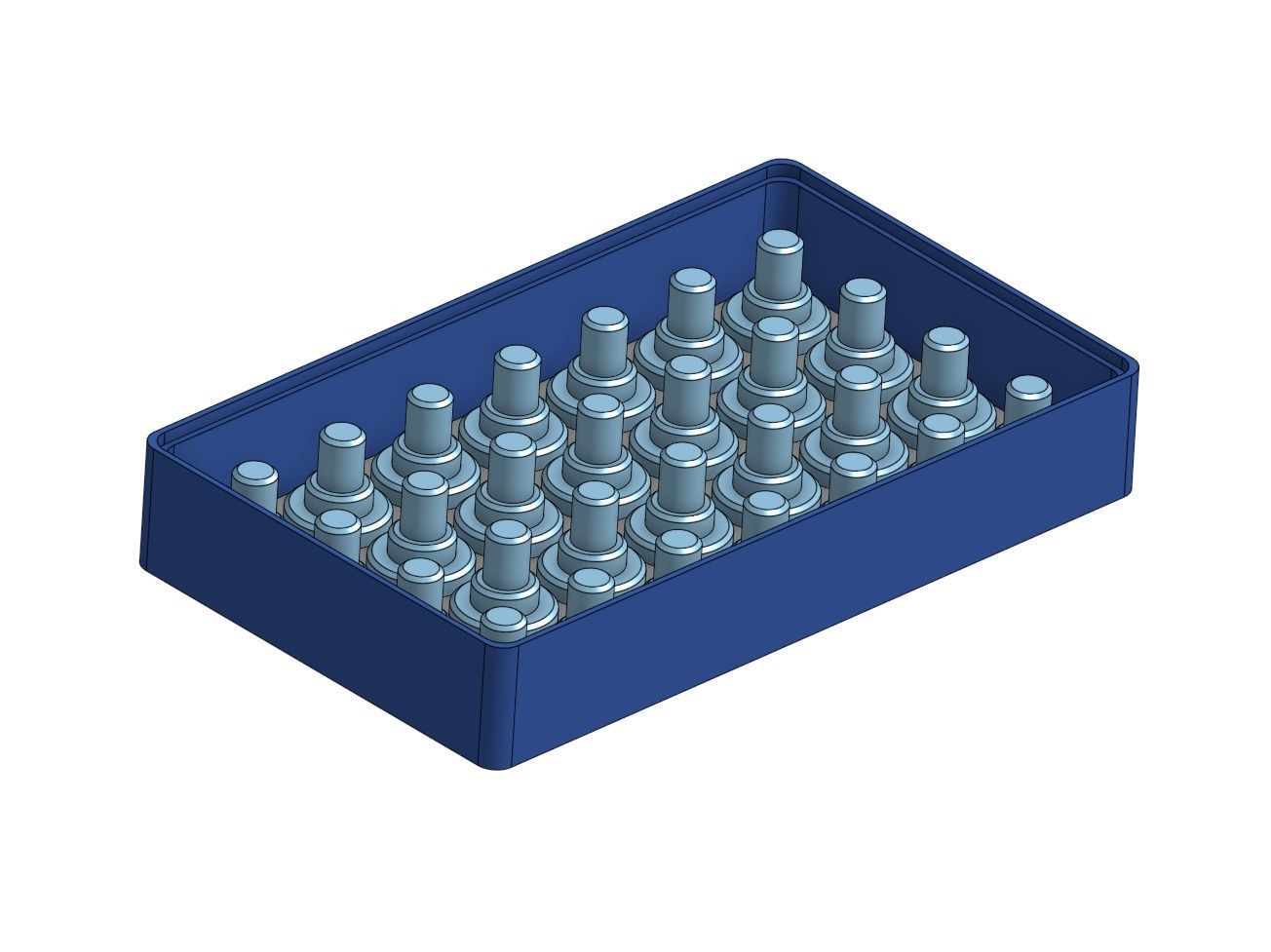 Pastry nozzles box 3D model 3D printable | CGTrader