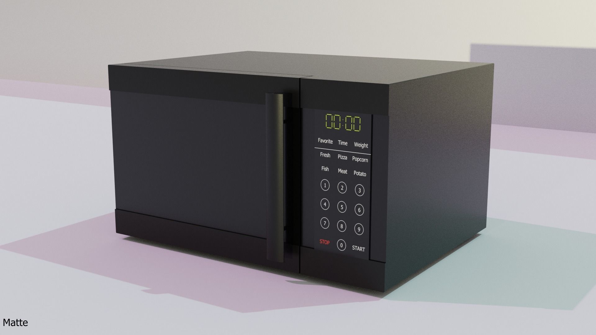 microwave Microwave 3D asset VR / AR ready | CGTrader