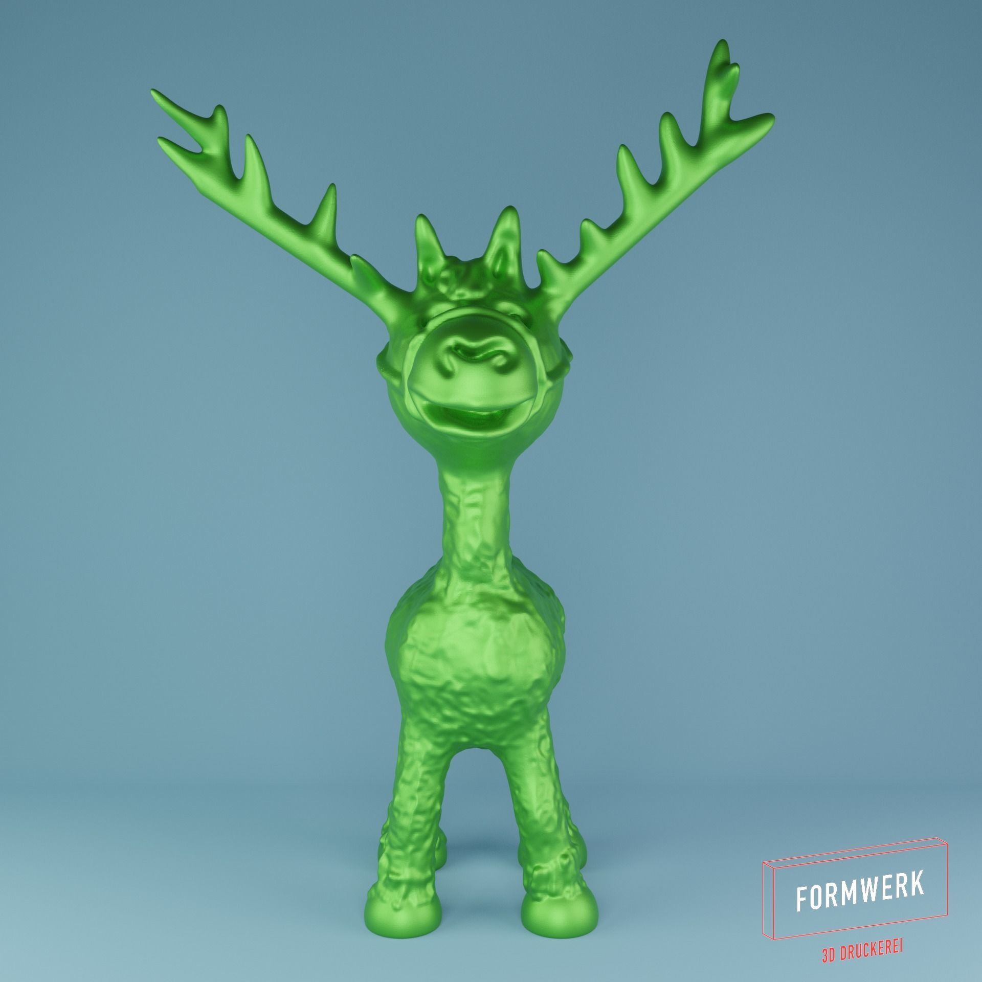 Moose 3D model 3D printable | CGTrader