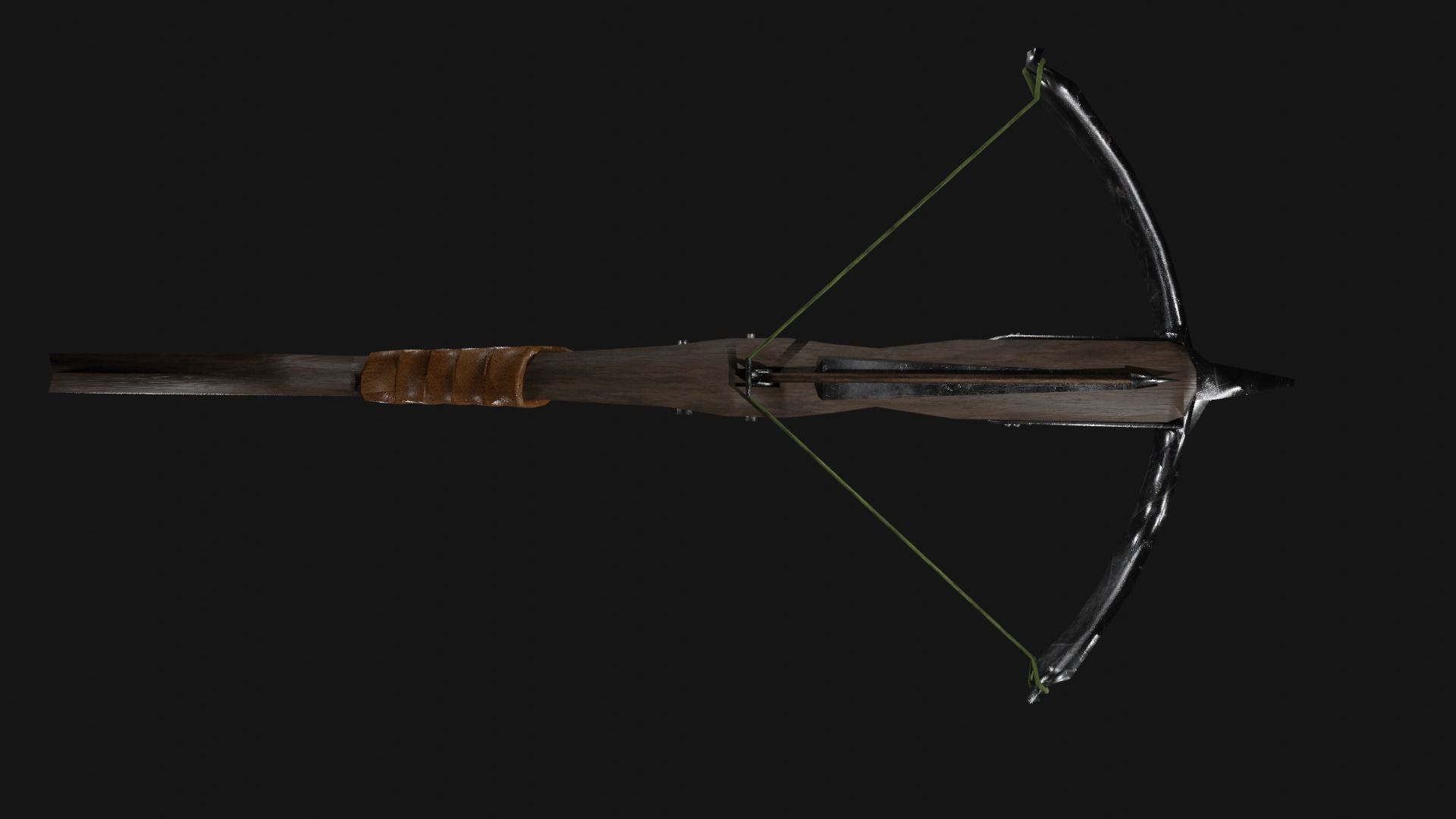 3D model Crossbow Low-Poly VR / AR / low-poly | CGTrader