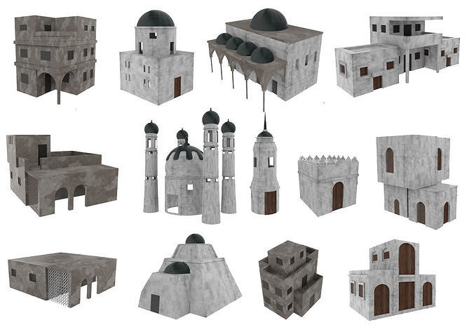 Middle Eastern House 3D model | CGTrader