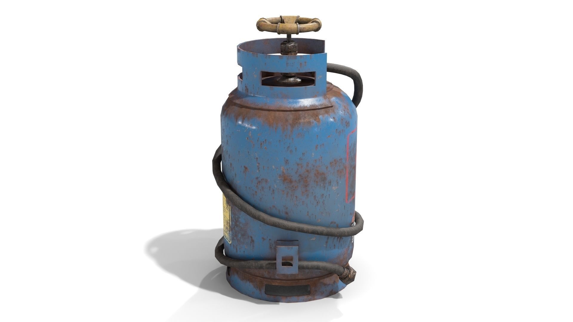 3D model Welding Torch Gas Cylinder VR / AR / low-poly | CGTrader