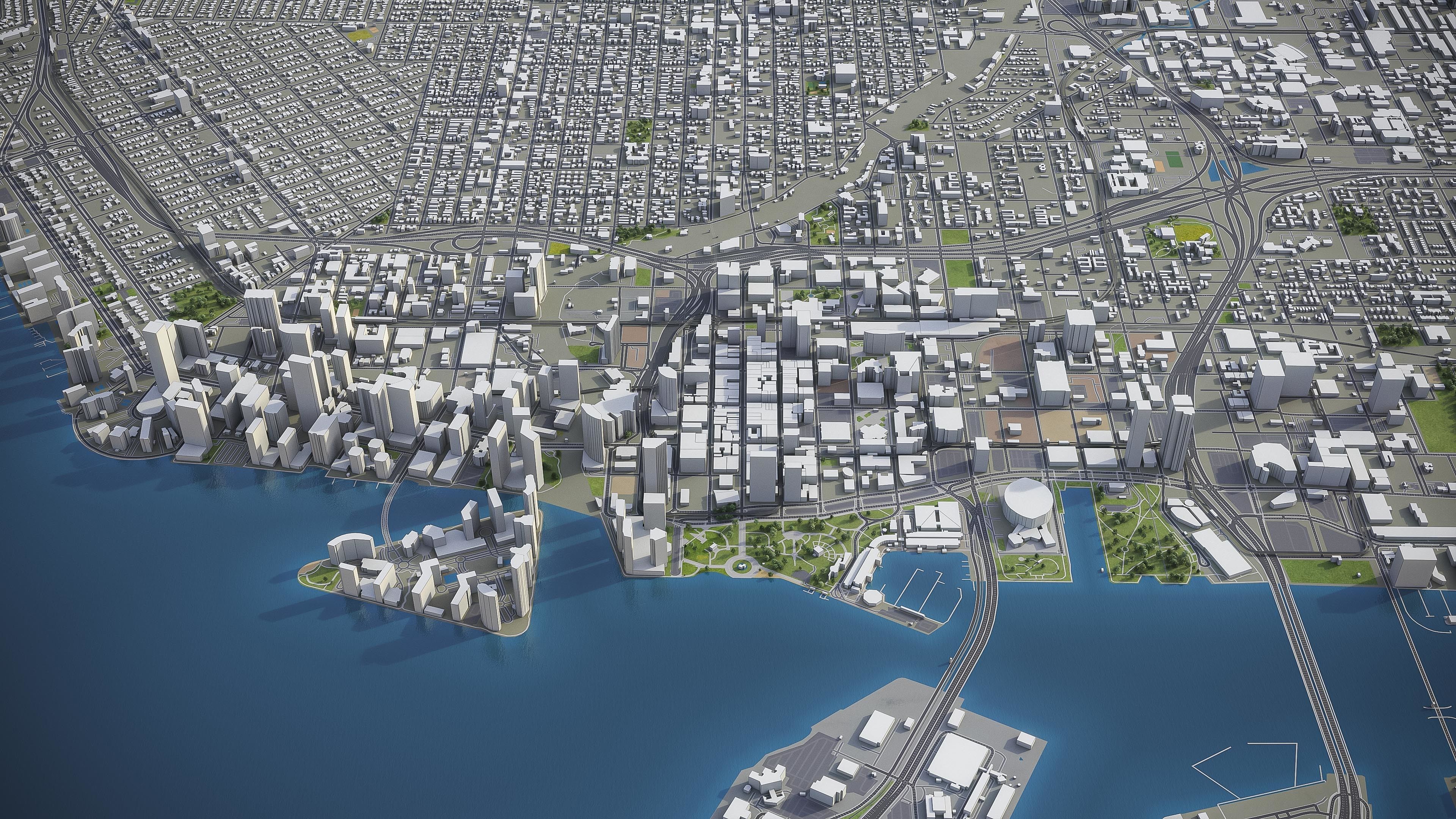 3D Model Collection Miami VR / AR / low-poly | CGTrader