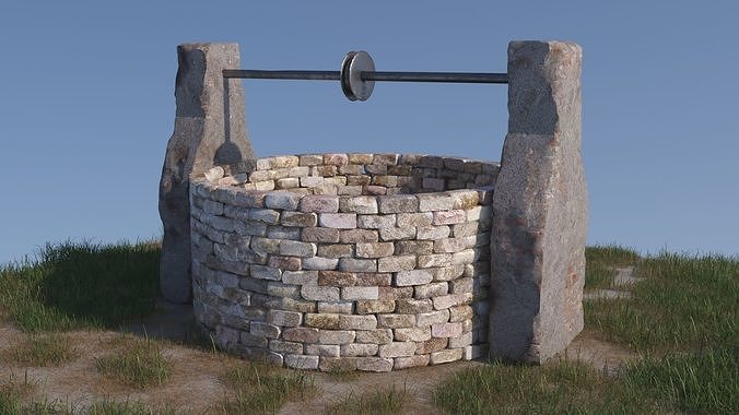 old well 3D model | CGTrader