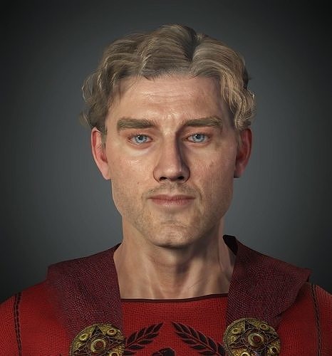 Ancient Rome General Brutus 3D model rigged | CGTrader