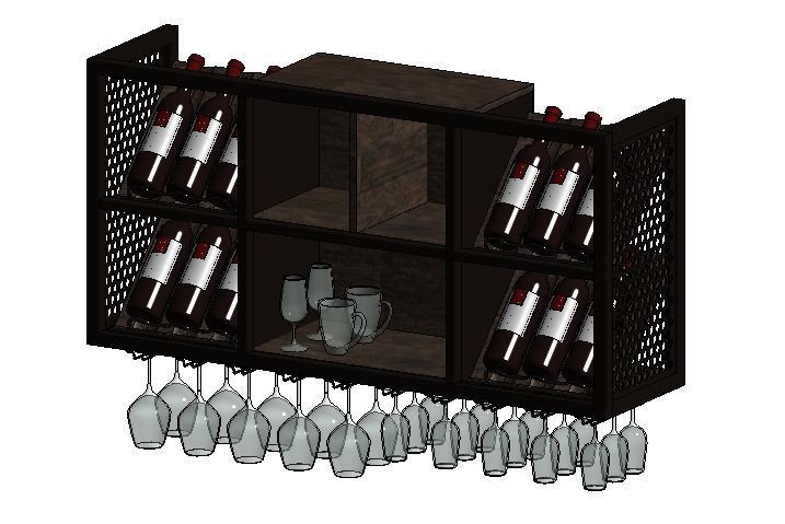 Wine container -Revit 2018- 3D model | CGTrader