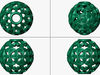 50 Spherical beads 3D model 3D printable | CGTrader