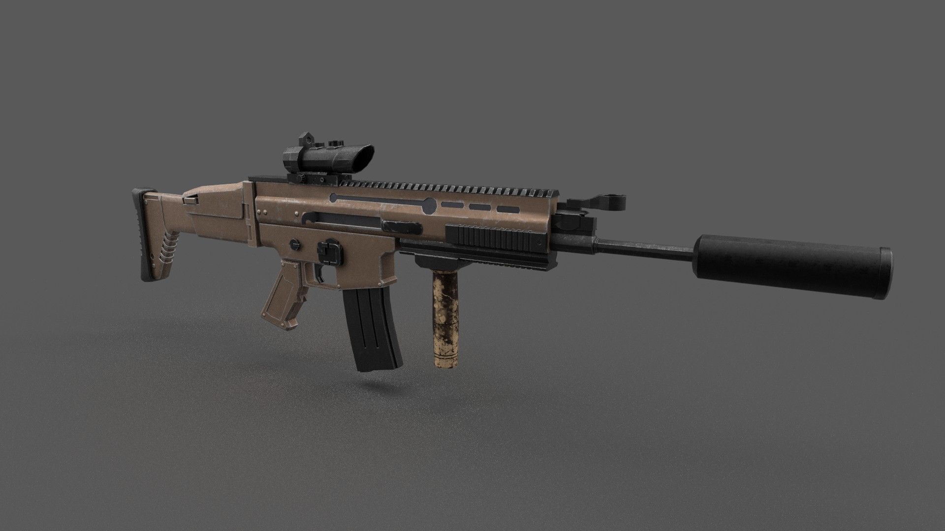 ammunition Scar L 3D model | CGTrader