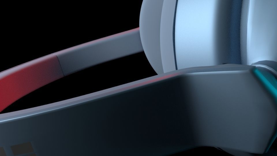 surface pro headphones 3D model | CGTrader