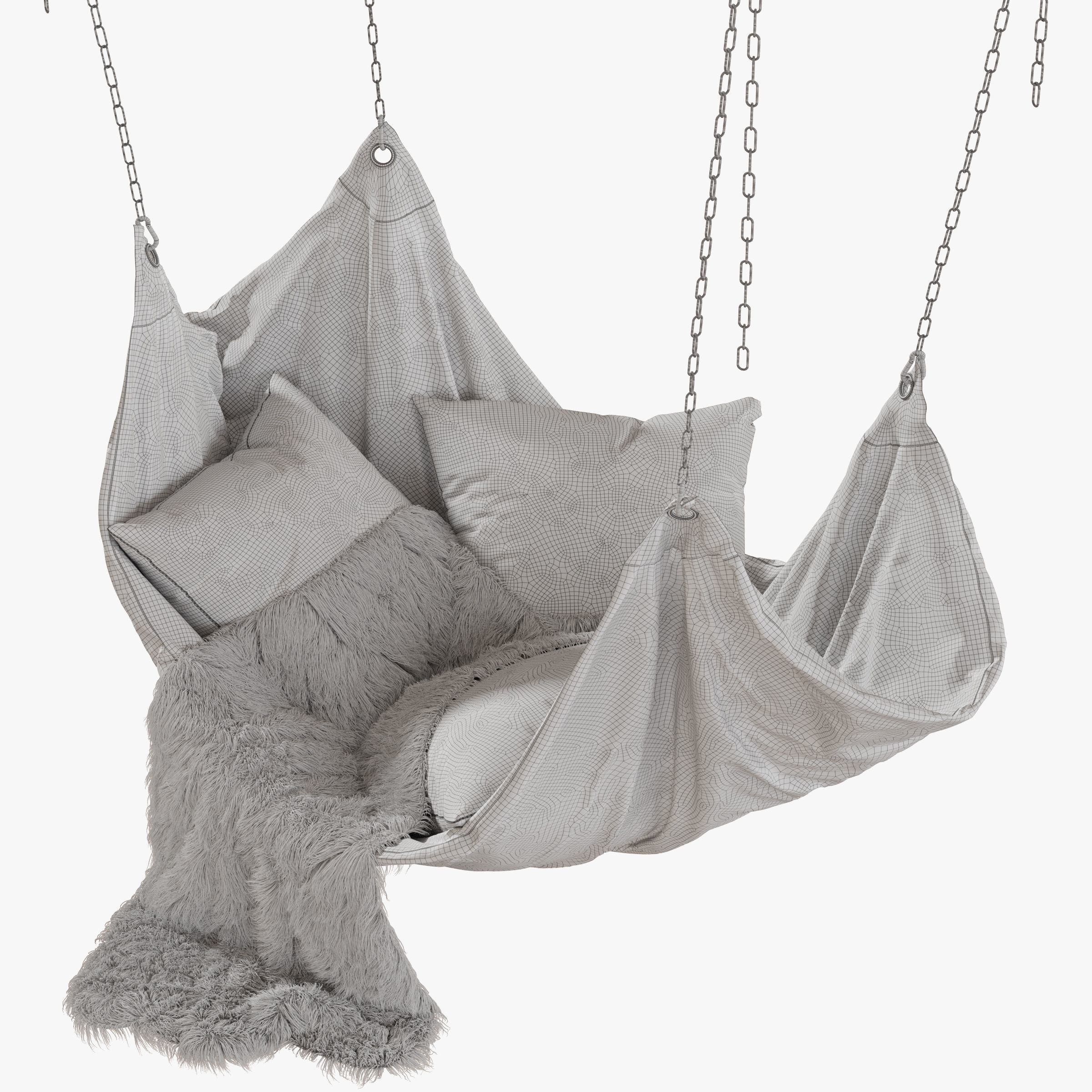 Hanging Chair Loft 3D model | CGTrader