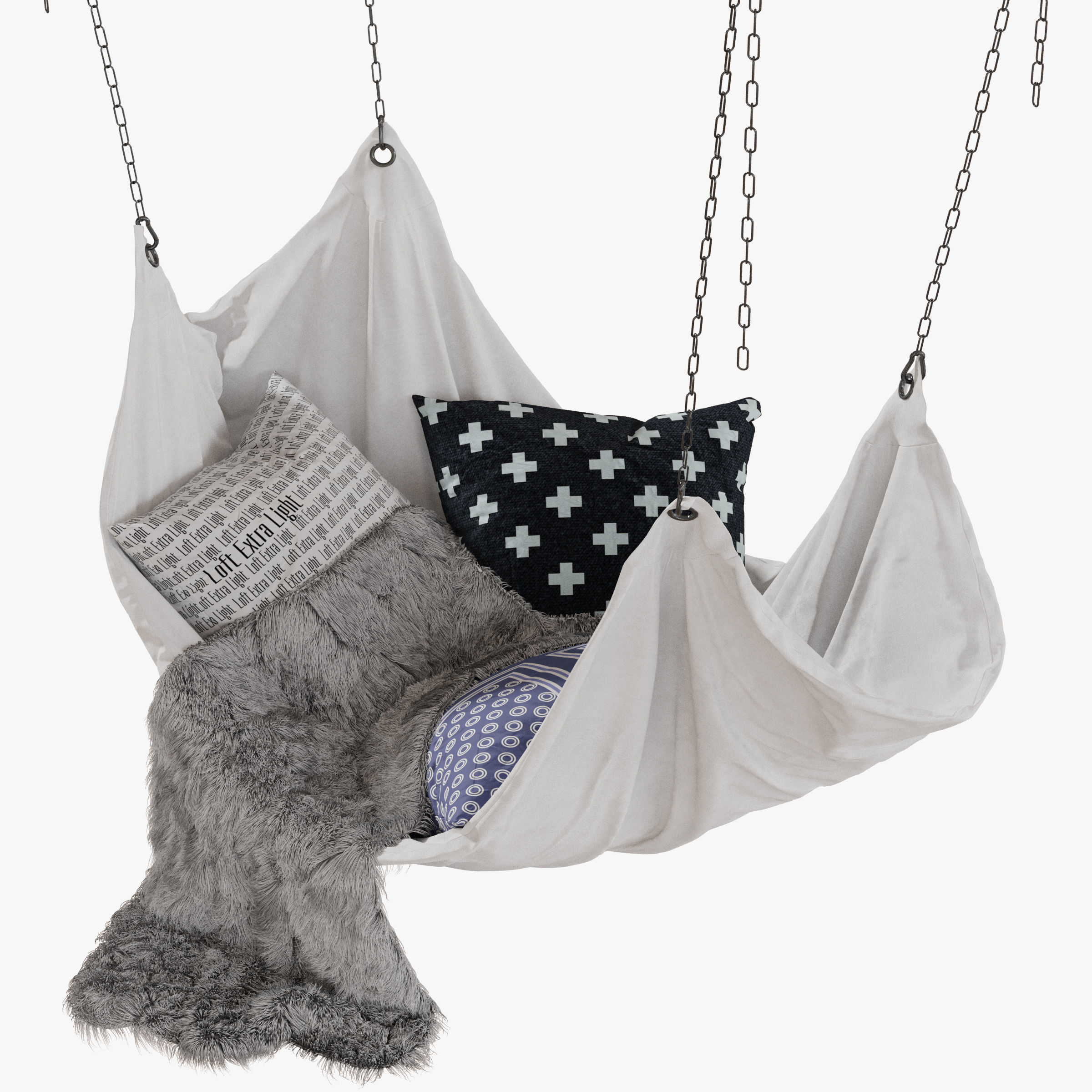 Hanging Chair Loft 3D model | CGTrader