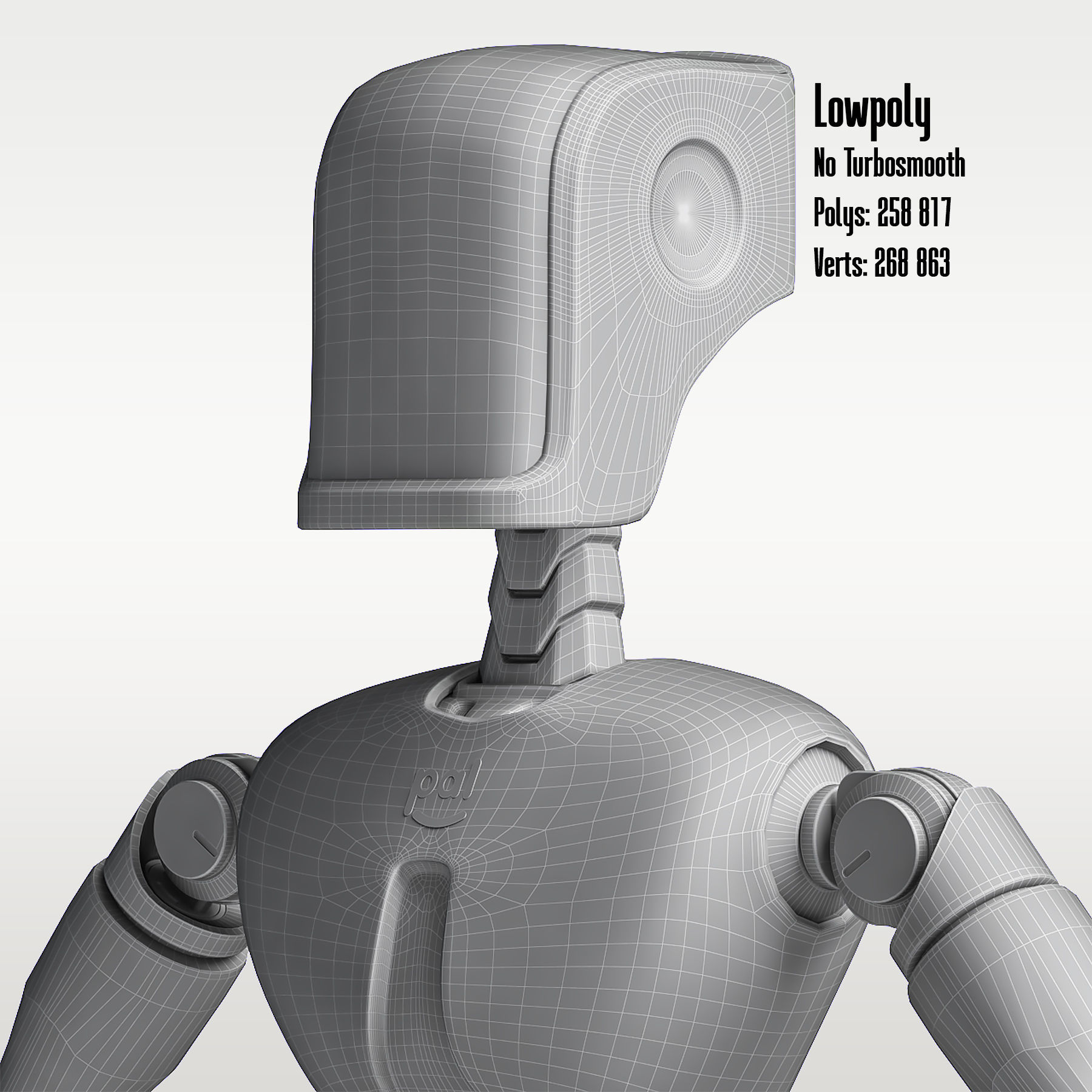 PAL MAX Robot 3D model | CGTrader