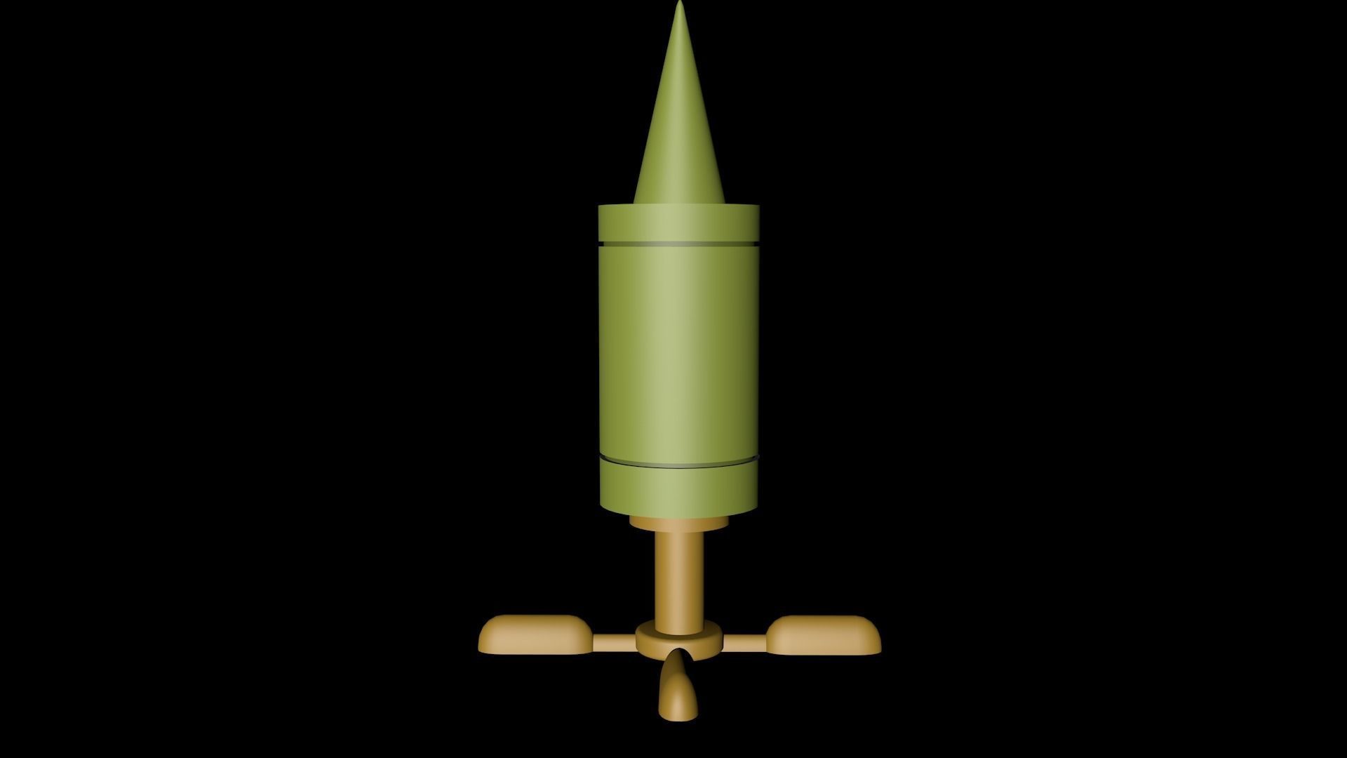 3D model HEAT FIN STABILIZED VR / AR / low-poly | CGTrader