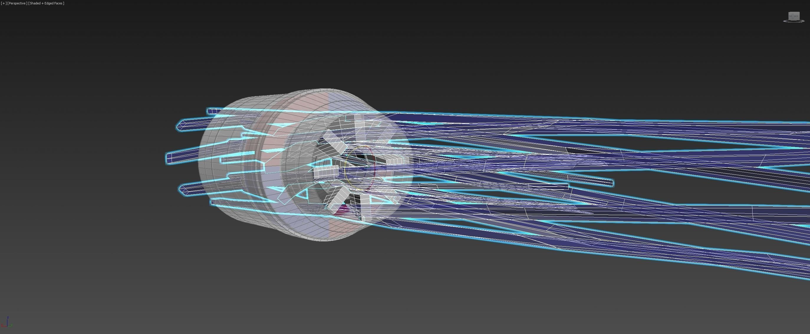 Regenerative Vortex Thruster - Efficiency Booster Nozzle 3D model ...