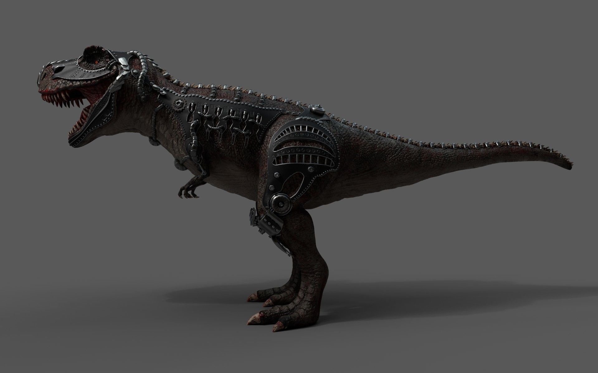 Battle Rex 3D model 3D printable | CGTrader