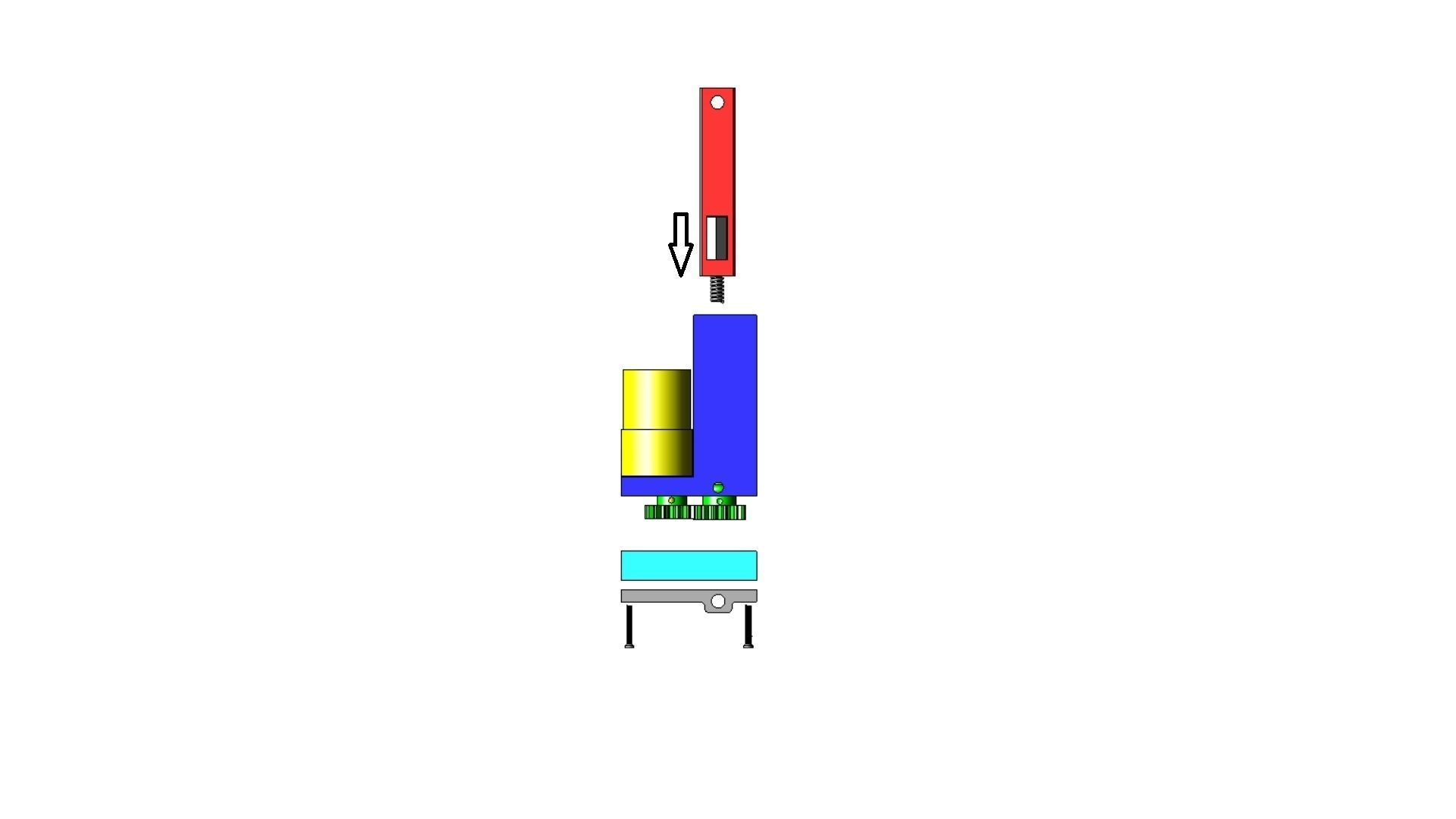 Linear Actuator 3D model 3D printable | CGTrader