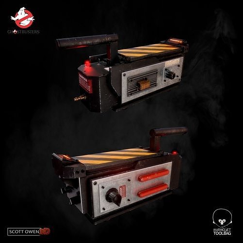 3D model Ghostbusters Ghost Trap VR / AR / low-poly | CGTrader