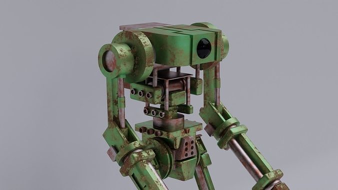 Robot 3D model rigged | CGTrader