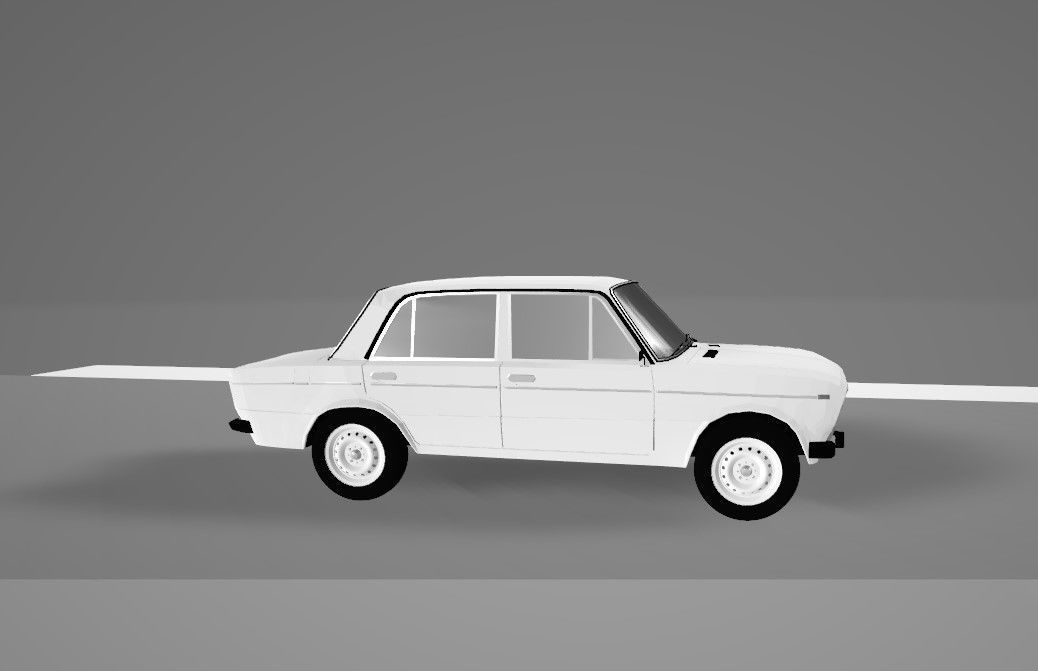 Model Vaz 2106 3D model 3D model | CGTrader