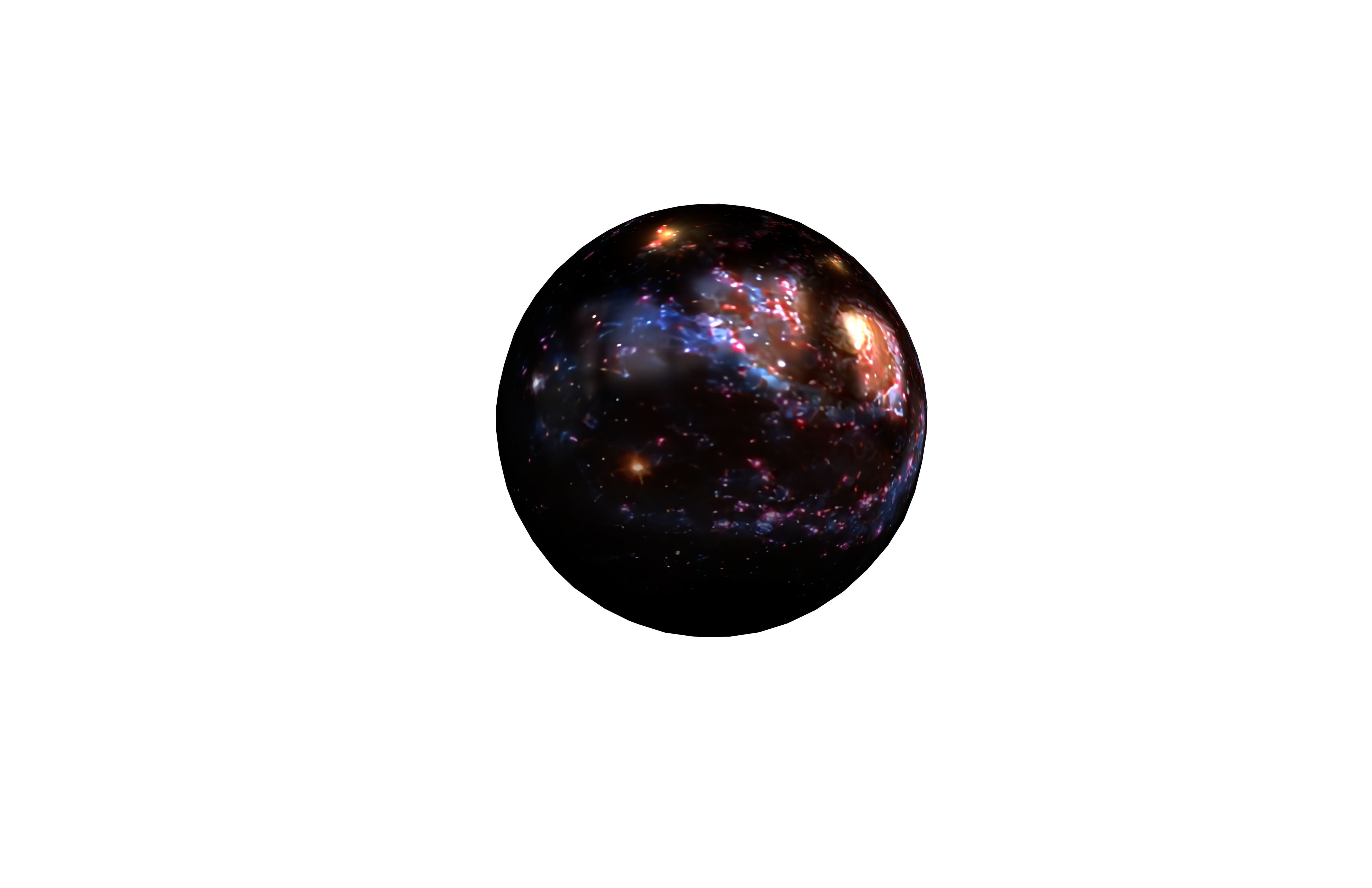 3D model Nebula Ball v1 001 VR / AR / low-poly | CGTrader