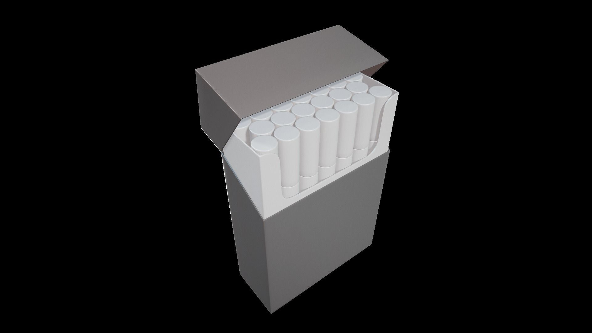 Pack Of Cigarettes Mock Up - Tutorial Included 3D model | CGTrader