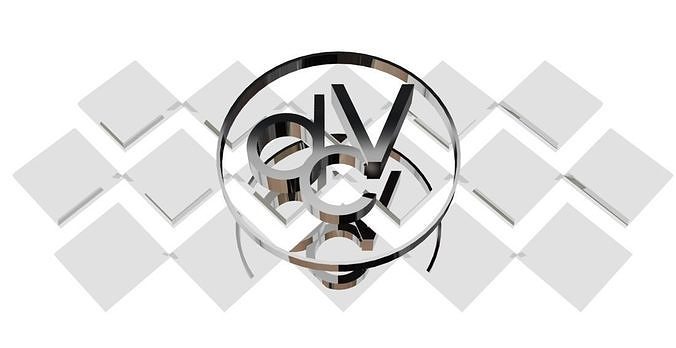 DCV LOGO ANIMADO free 3D model animated | CGTrader