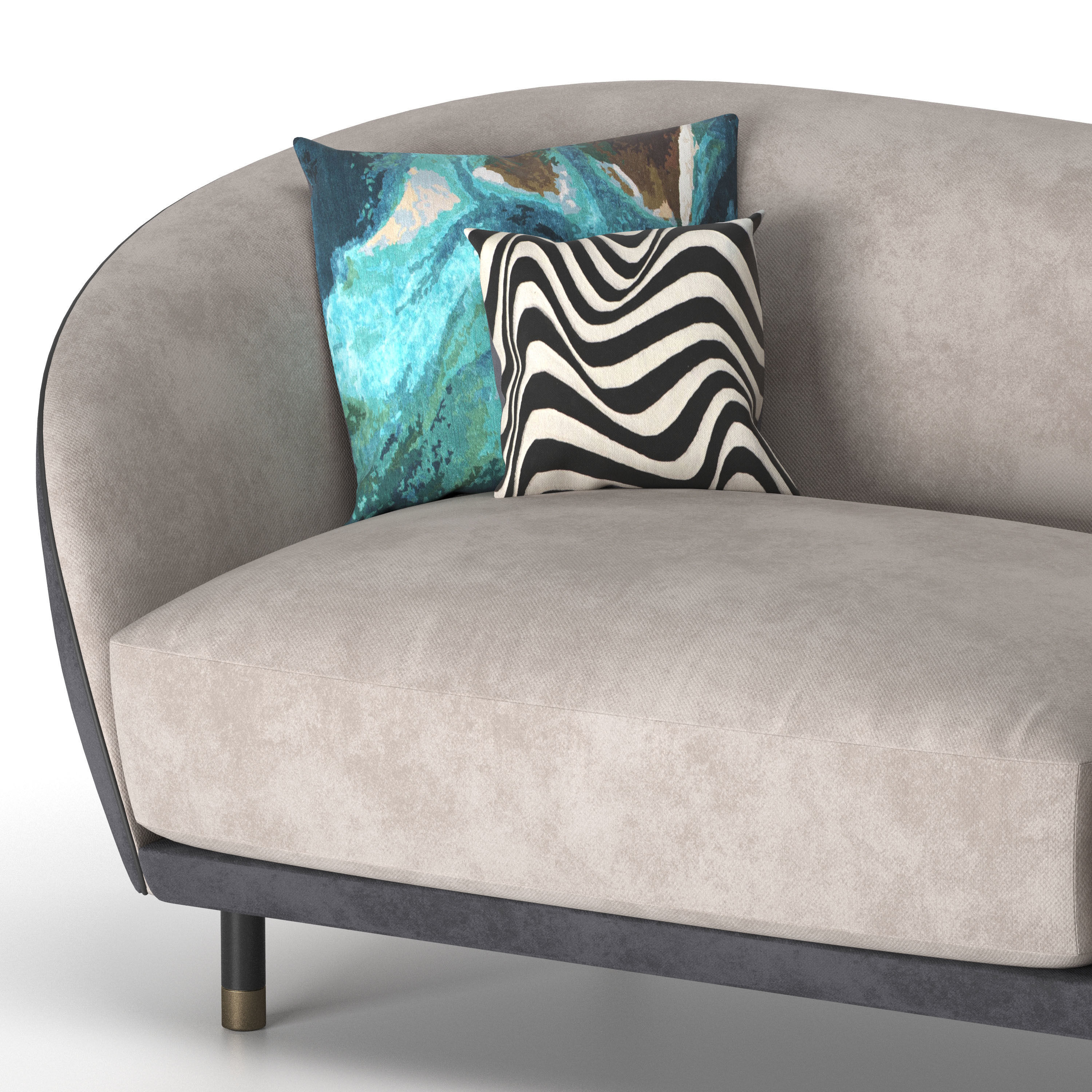 Hyago sofa by Roche Bobois Paris 3D model | CGTrader