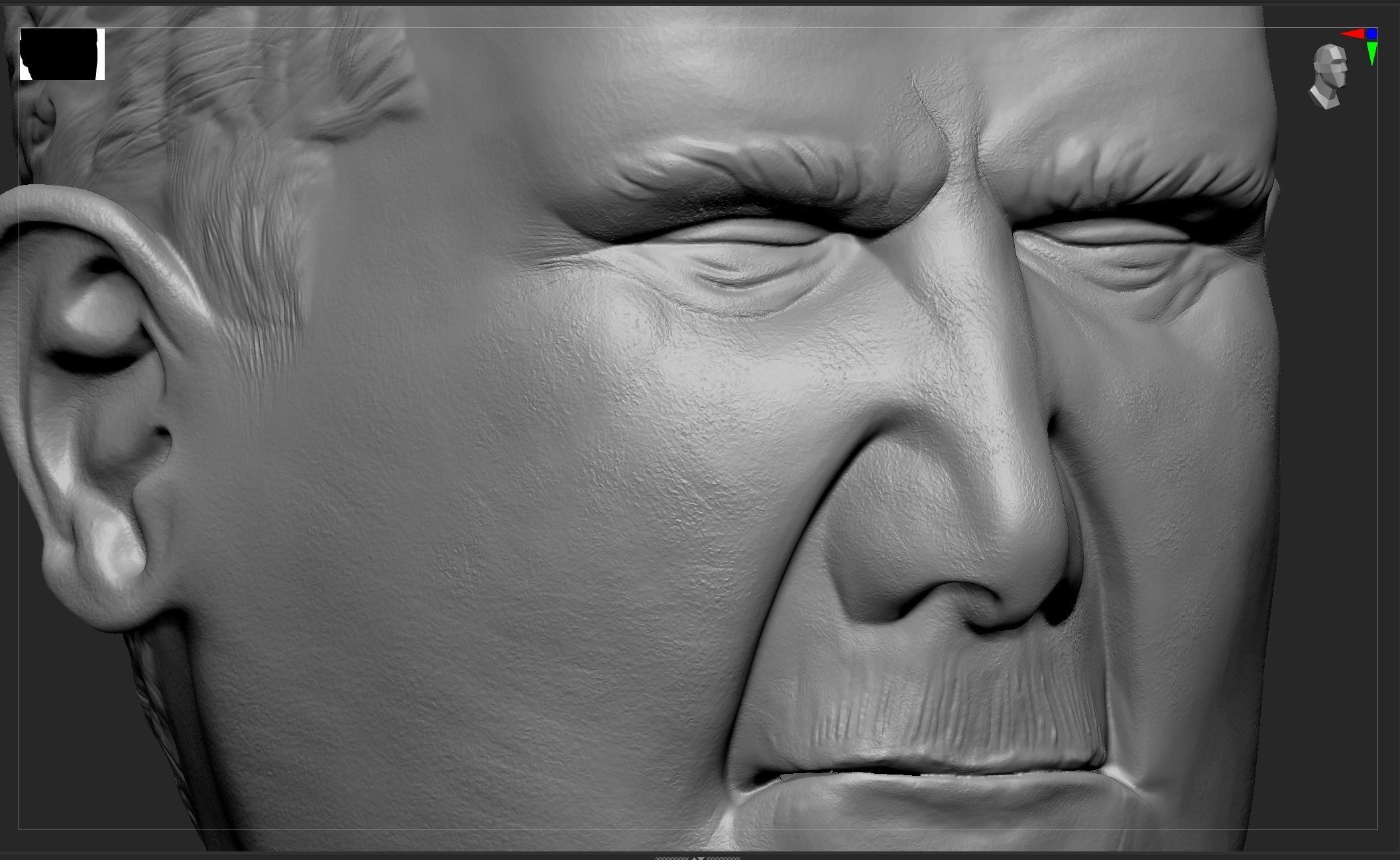 Bashar al-Assad dictator Of Syria statue 3d model 3D model | CGTrader