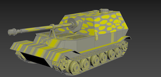 Ferdinand tank 3D model | CGTrader