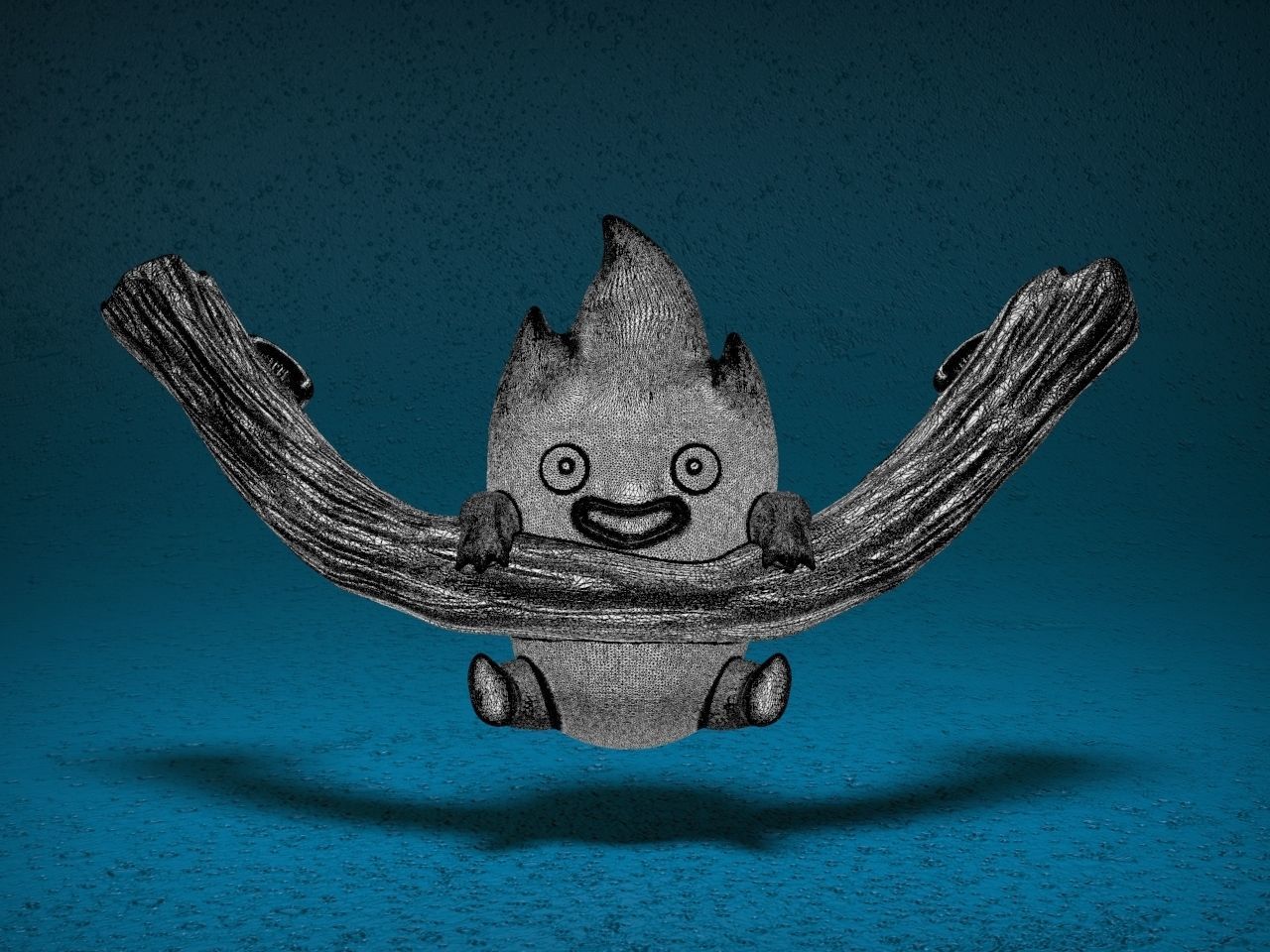 Calcifer earsaver 3D model 3D printable | CGTrader