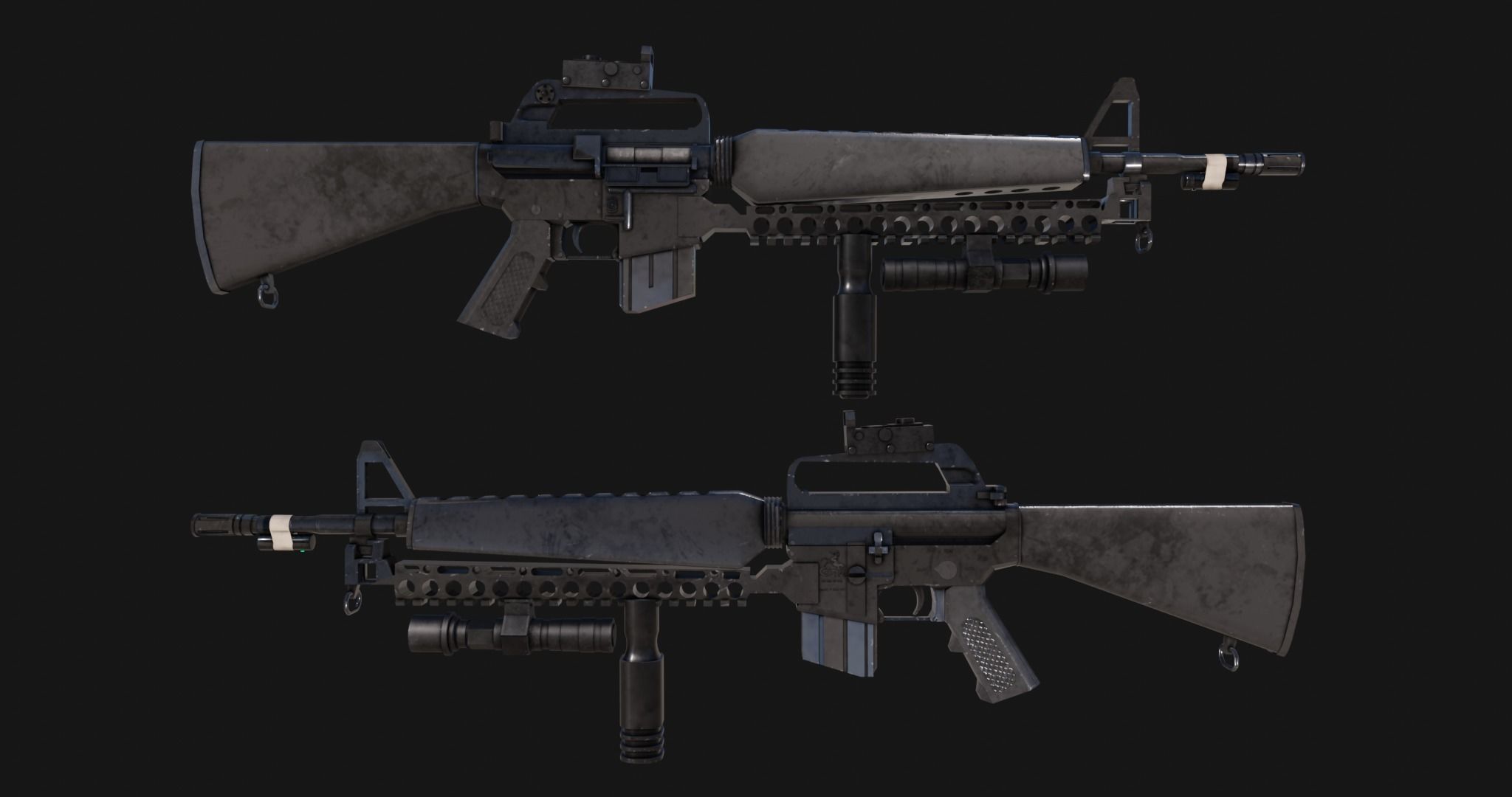 3D model M16 Ultimate Pack VR / AR / low-poly | CGTrader
