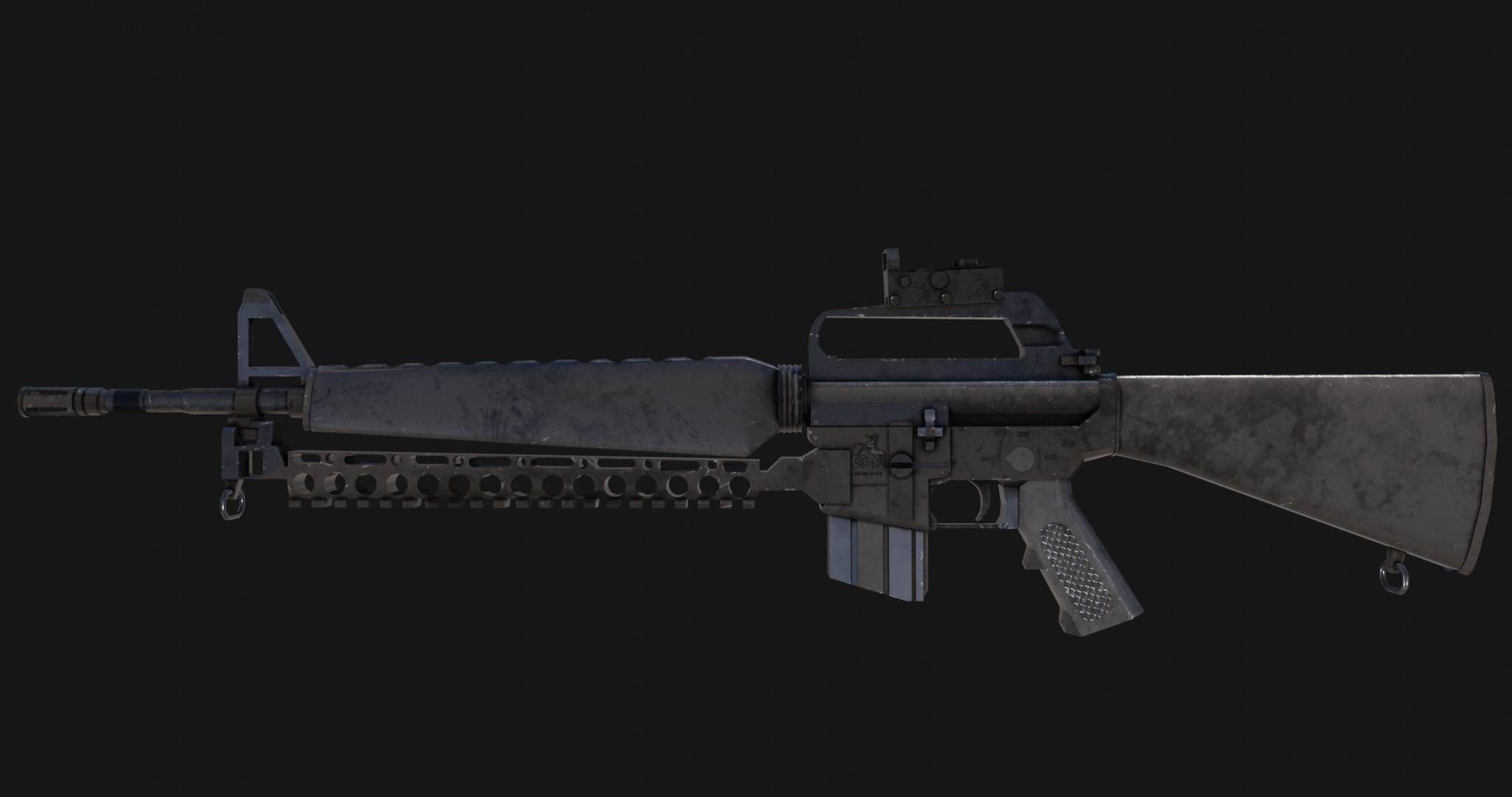 3D model M16 Ultimate Pack VR / AR / low-poly | CGTrader