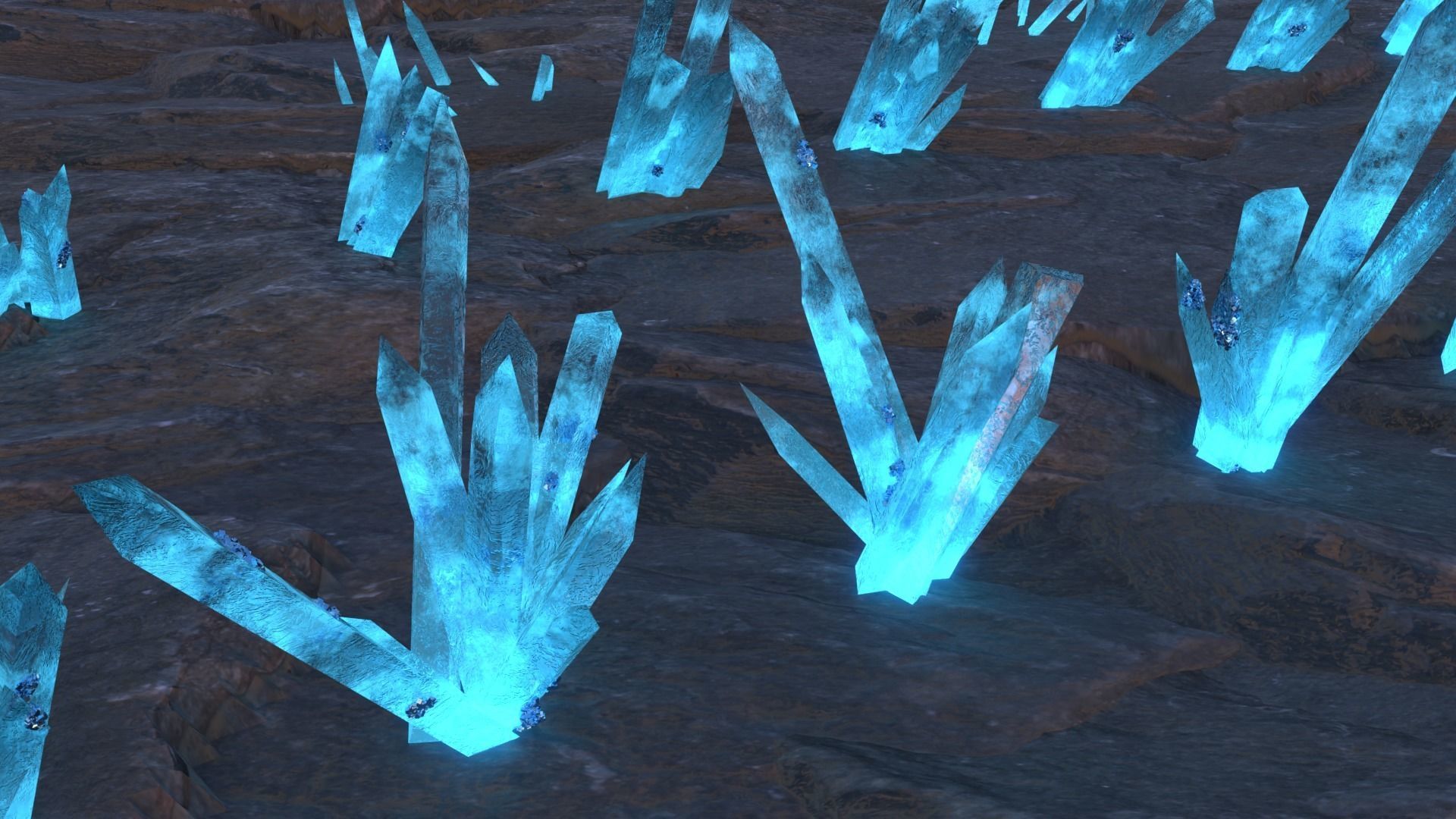 Crystal Pack v2 3D model | CGTrader