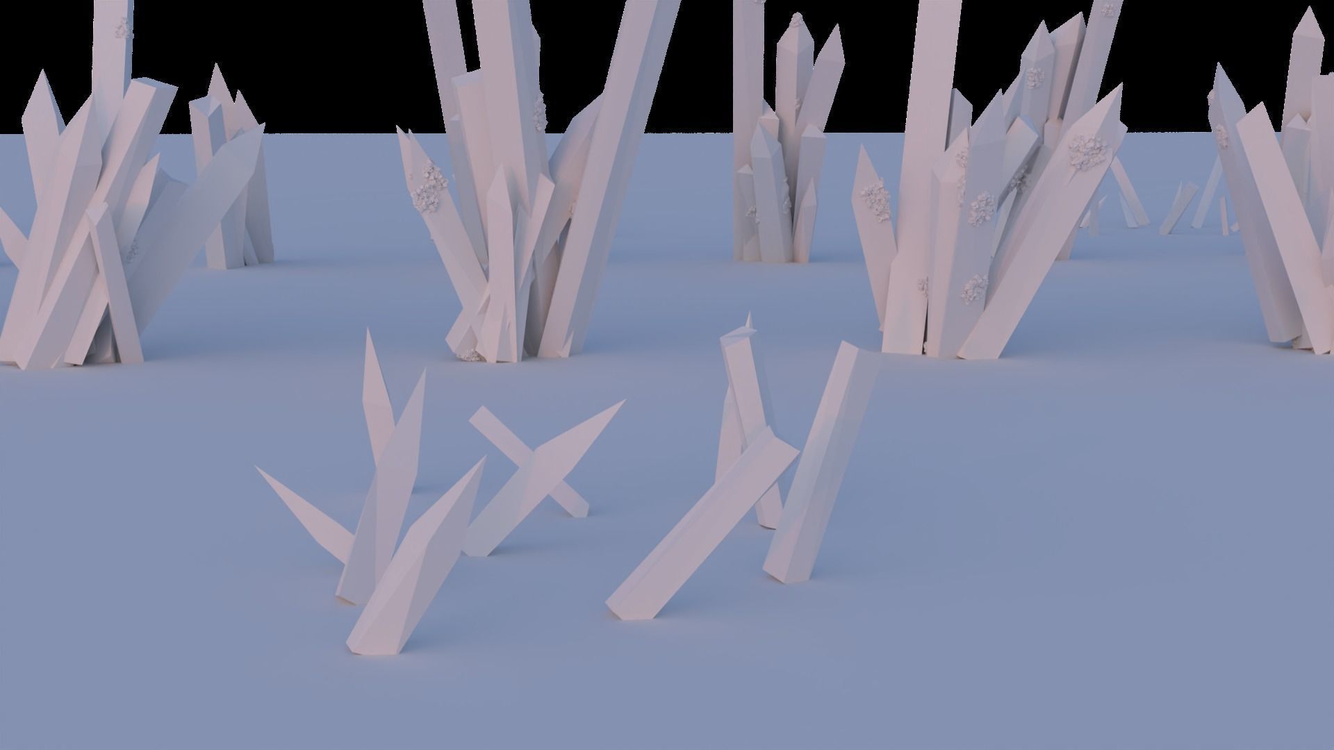 Crystal Pack v2 3D model | CGTrader