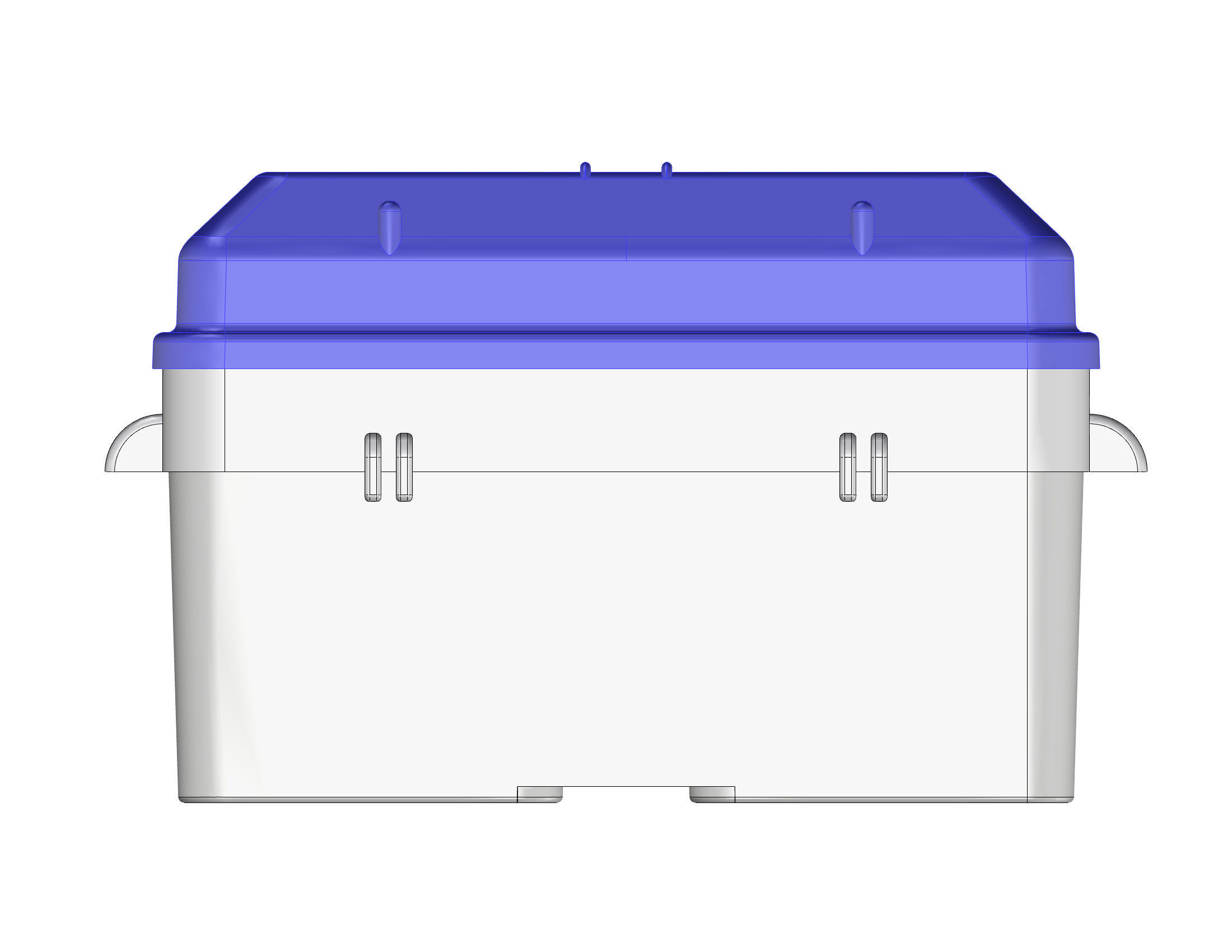 Marine Battery Box 3D model | CGTrader