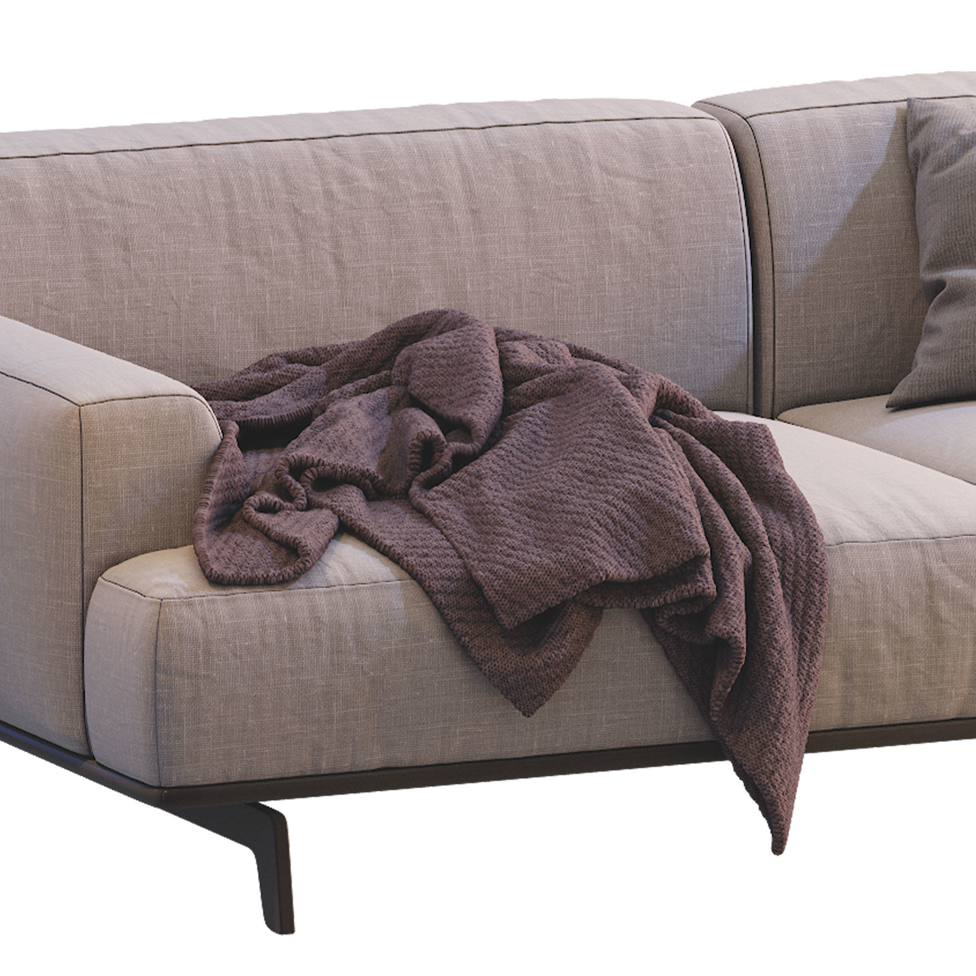 Poliform Sofa Tribeca 3D model | CGTrader