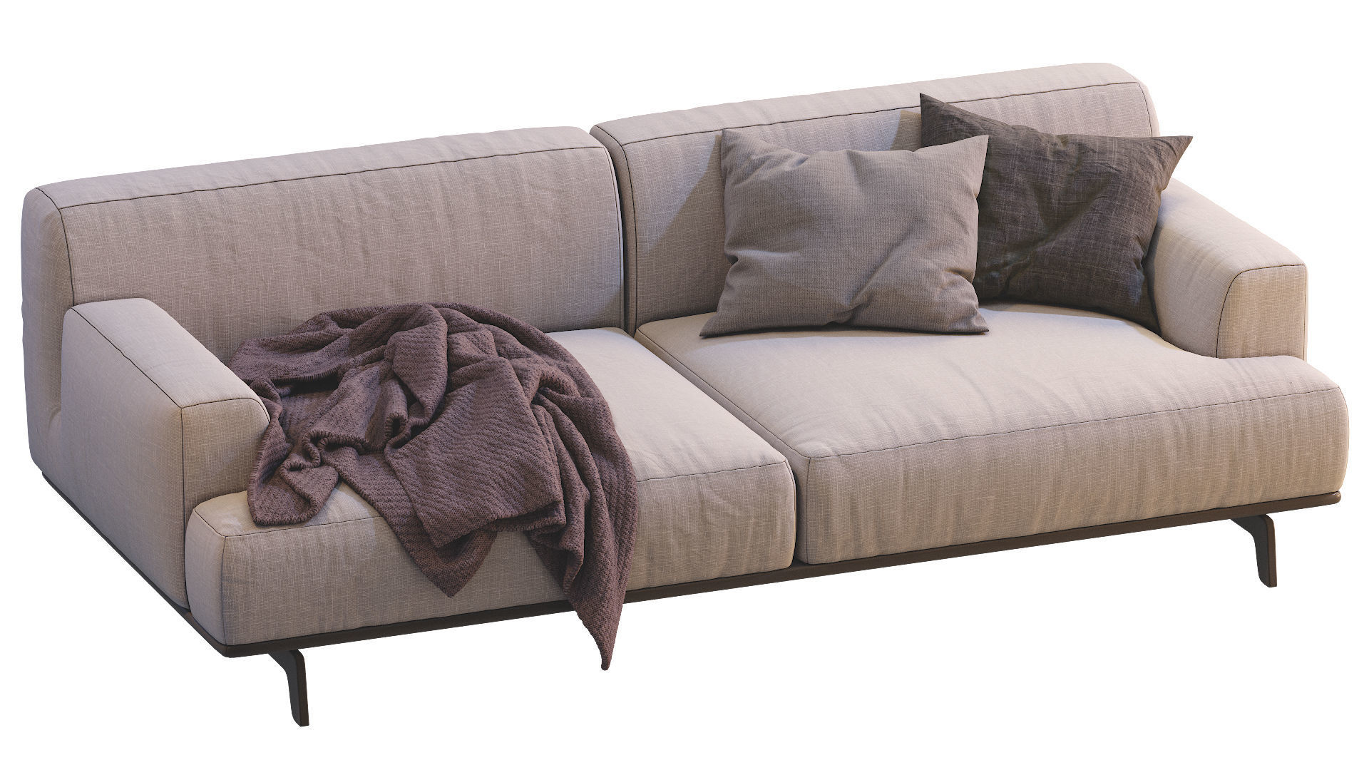 Poliform Sofa Tribeca 3D model | CGTrader