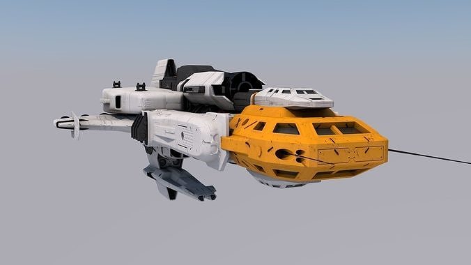 Space vehicle free 3D model | CGTrader