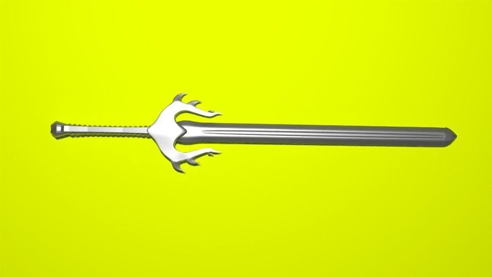 Fullmetal sword free 3D model | CGTrader
