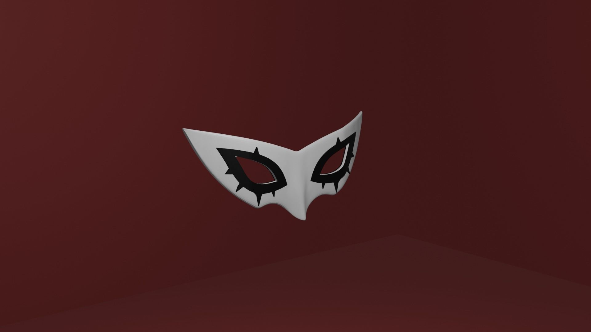 3D model Joker Mask from Persona 5 VR / AR / low-poly | CGTrader