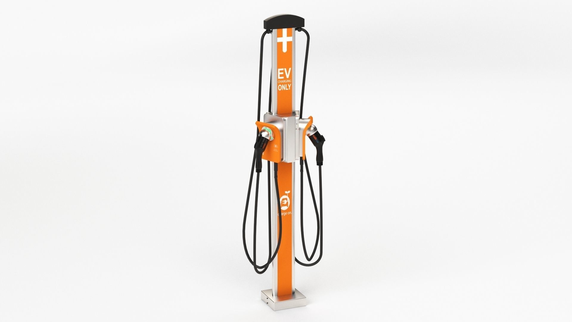 Electric Vehicle Chargepoint Part 03 3D model | CGTrader
