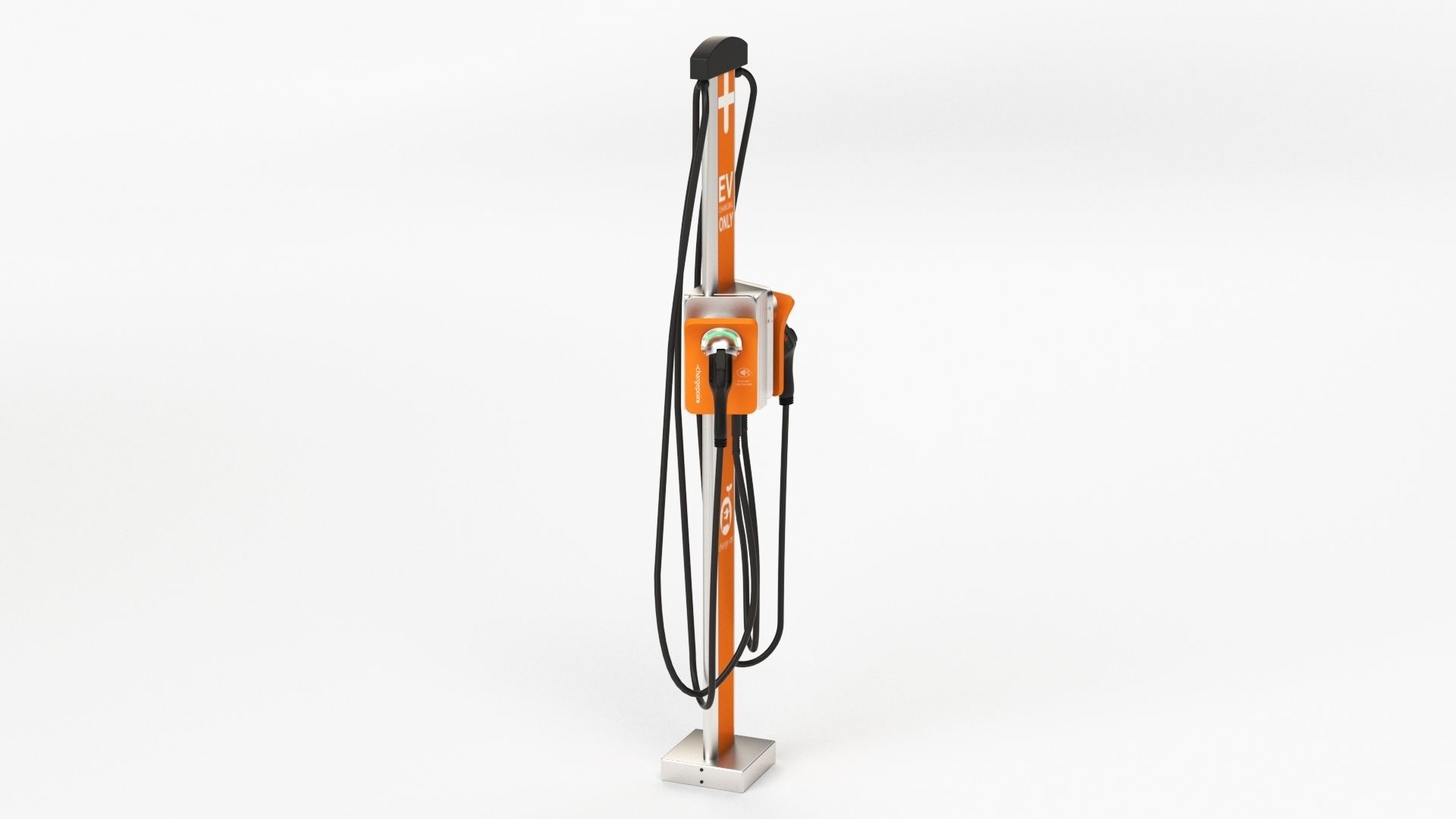 Electric Vehicle Chargepoint Part 03 3D model | CGTrader
