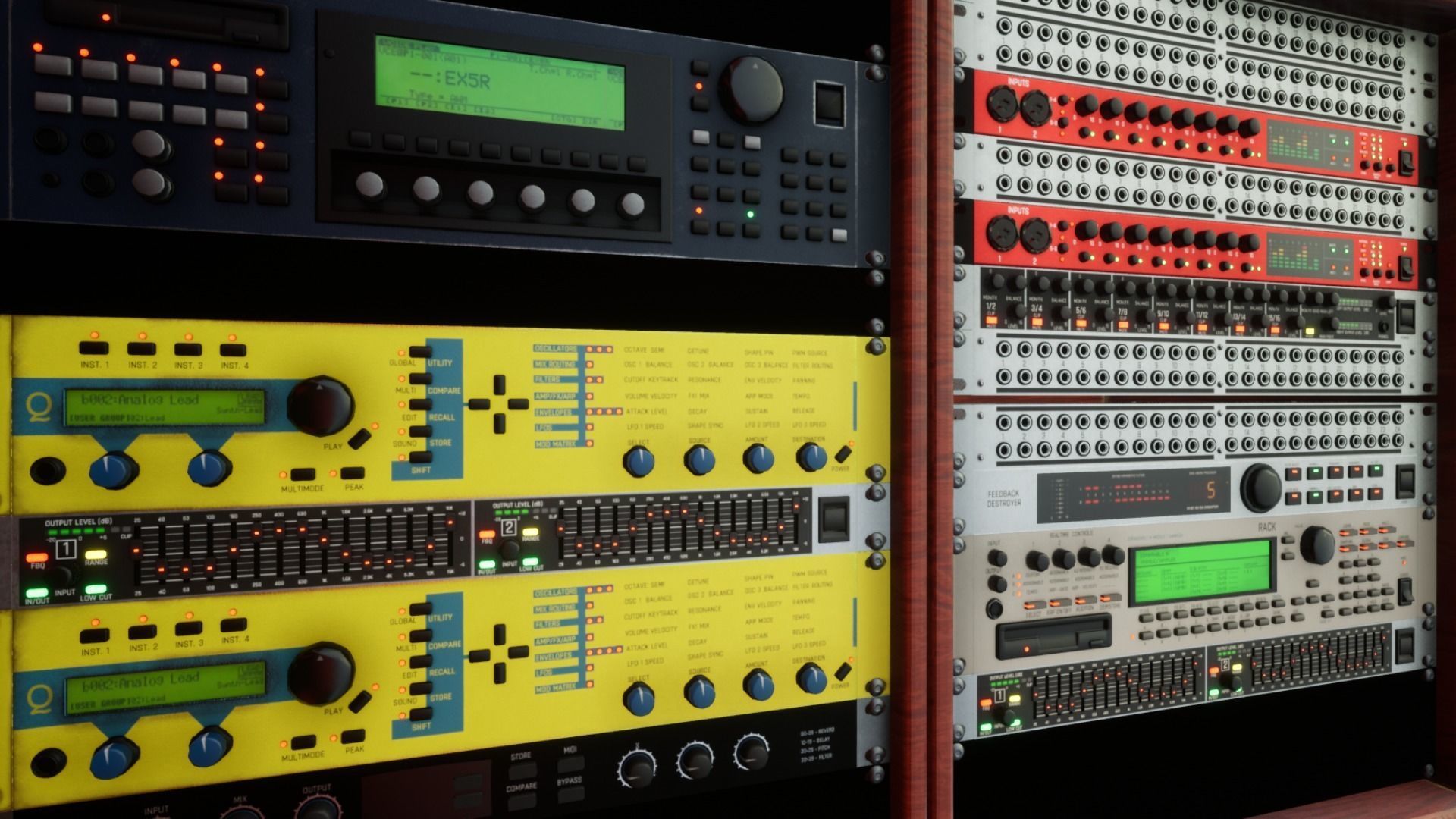 3D model Music Modules Vol 1 For Unreal VR / AR / low-poly | CGTrader