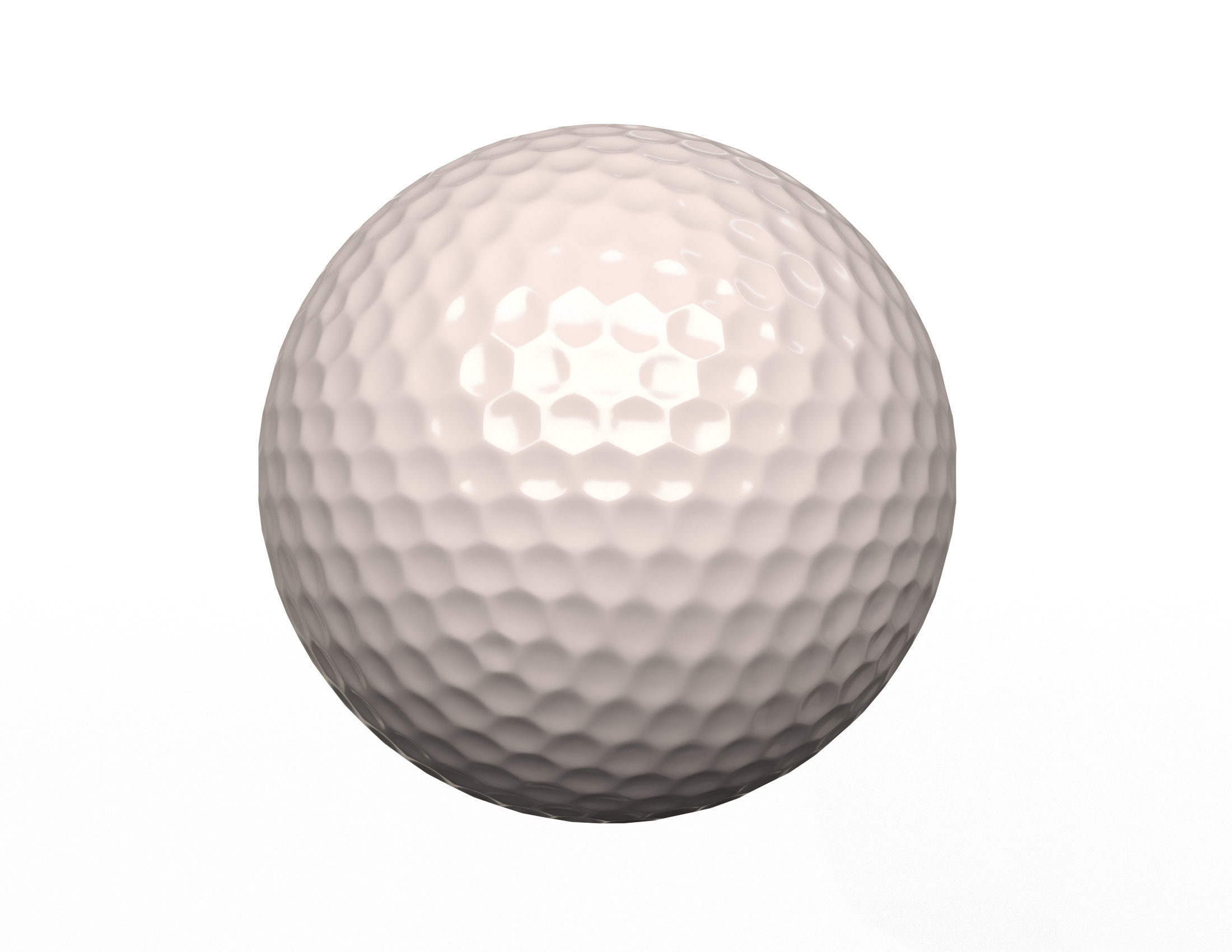 3D asset Golf Ball Generic | CGTrader