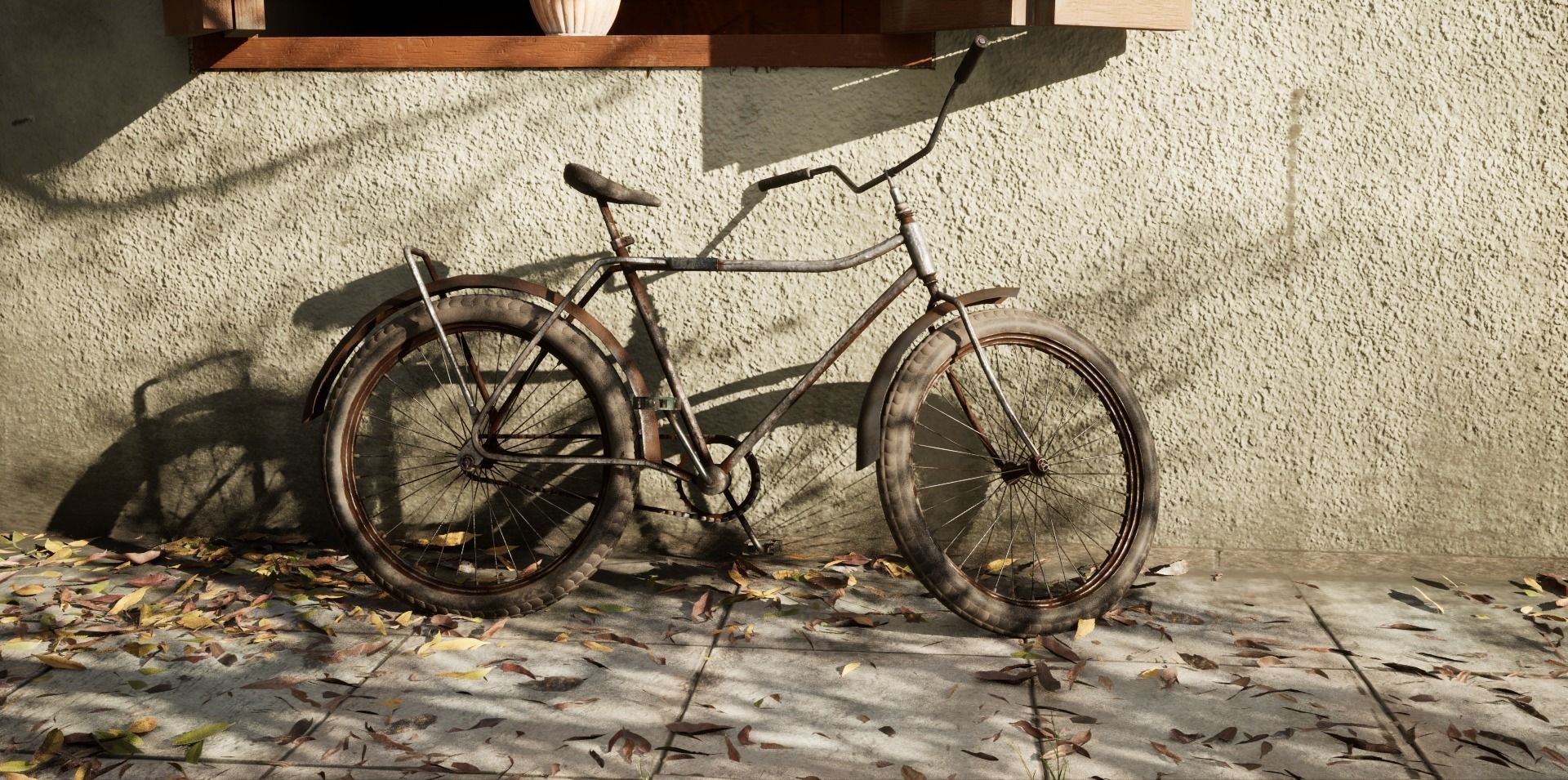 Rusted Bicycle 3D | CGTrader